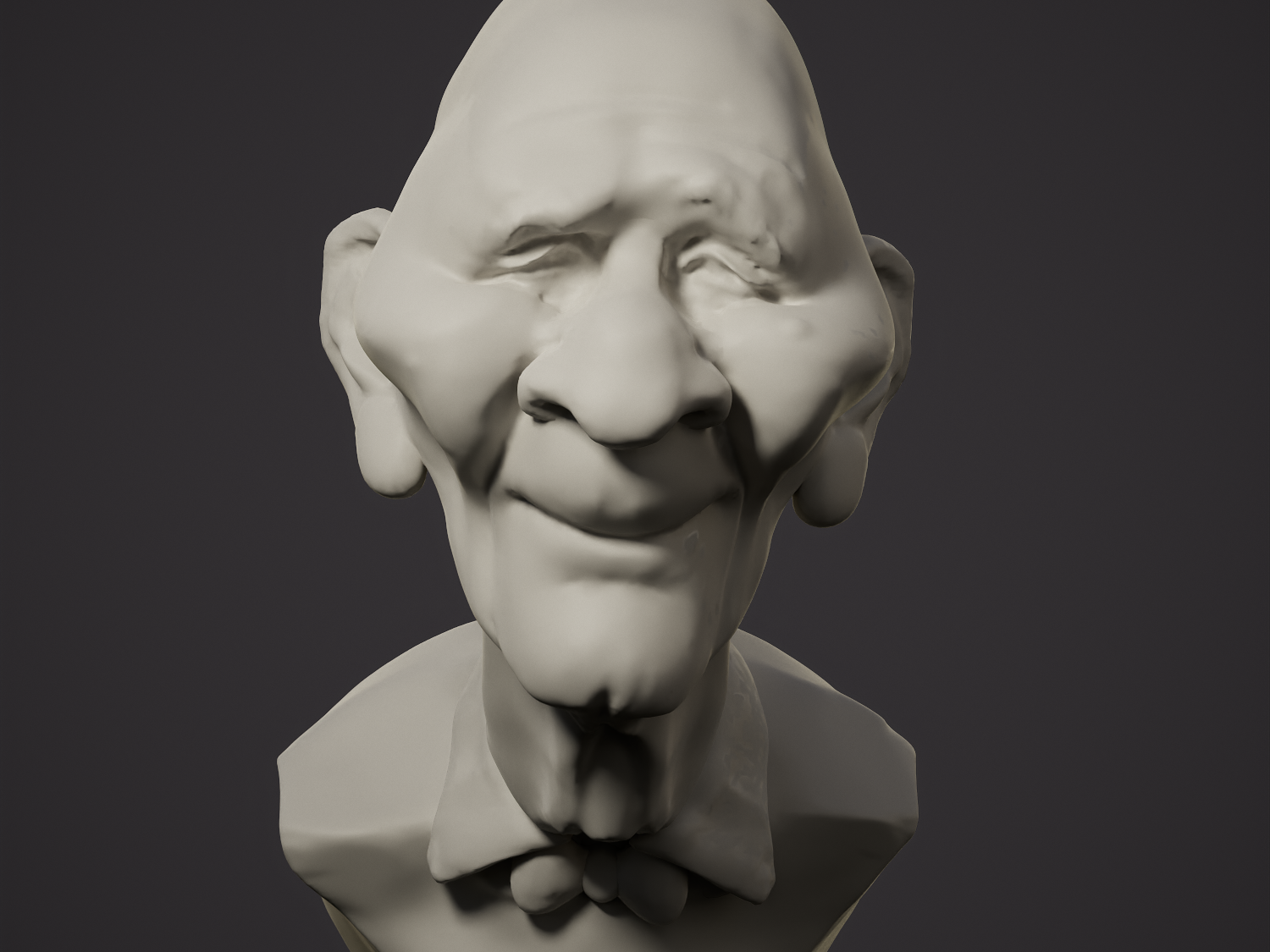 卡通老头风格化肖像速写_ccrs-站酷ZCOOL