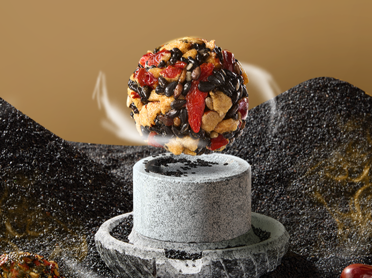 零食芝麻丸_huyibin-站酷ZCOOL