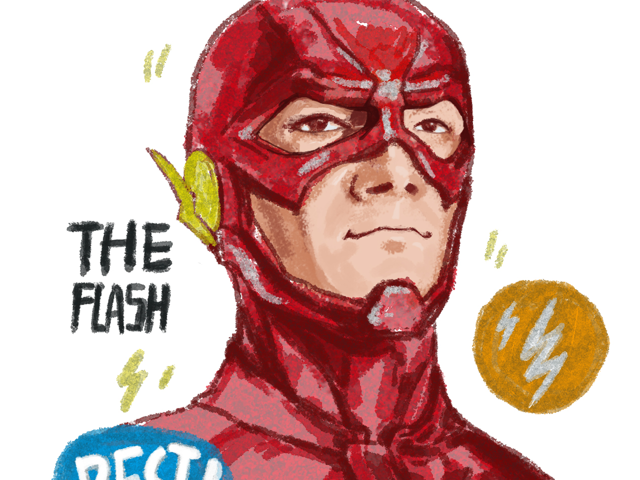 飞速笔触P01：巴里·艾伦_什册-站酷ZCOOL