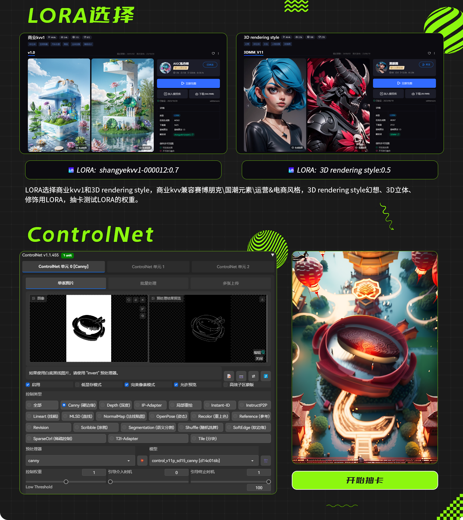 Stable Diffusion 实操流程/落地案例探索与分享_泡面酱_EGO-站酷ZCOOL