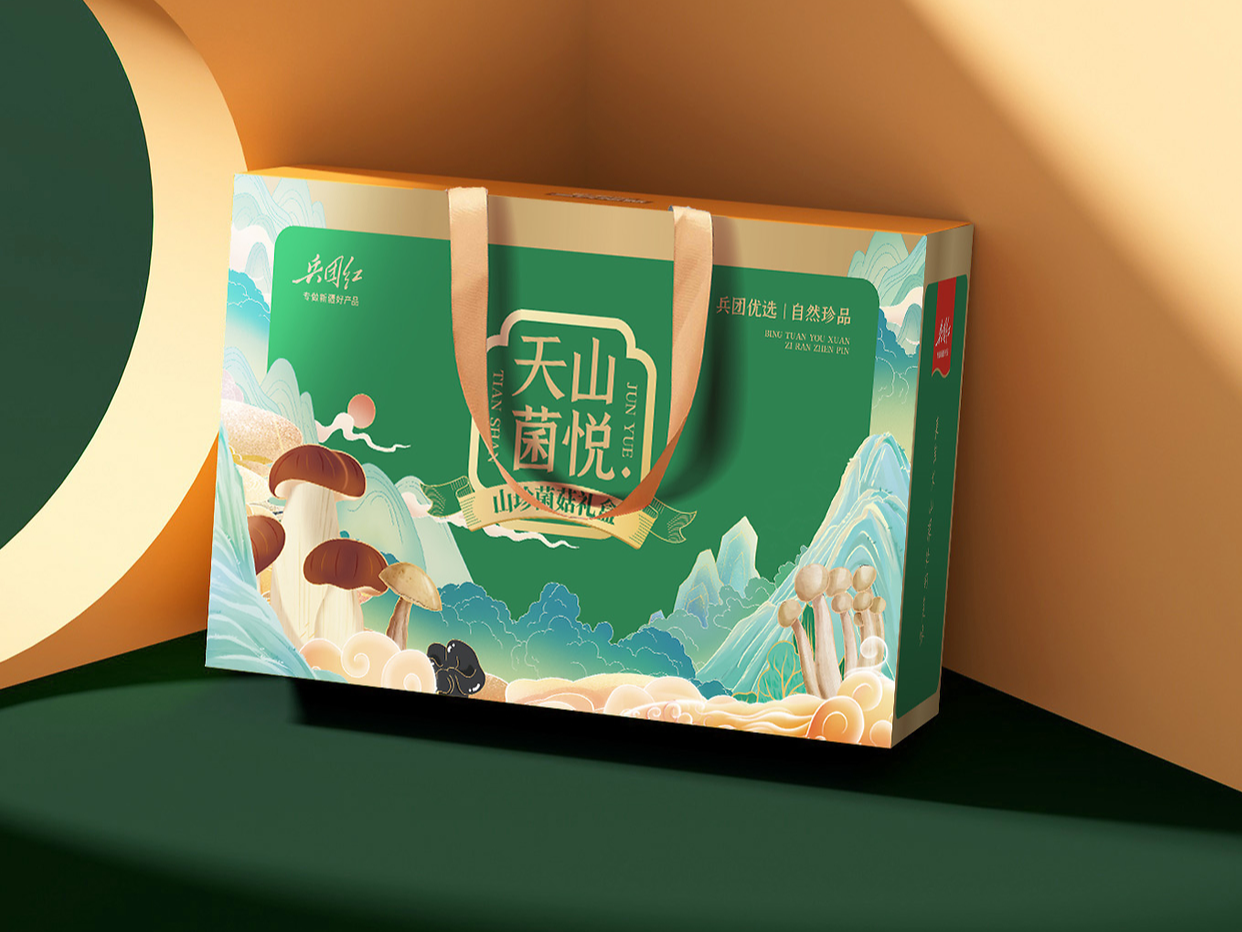 民族风特产零食快销品礼品盒装系列包装设计_香蕉皮109-站酷ZCOOL