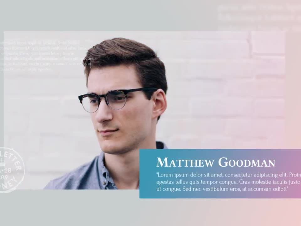 PR模板|优雅动态个人资料频道介绍广告纪录片短片开场_猿文件网官方账号-站酷ZCOOL