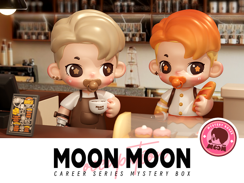 【THE MOON】原创潮玩盲盒IP | 职业系列（可授权）_啊鱼AYU-站酷ZCOOL