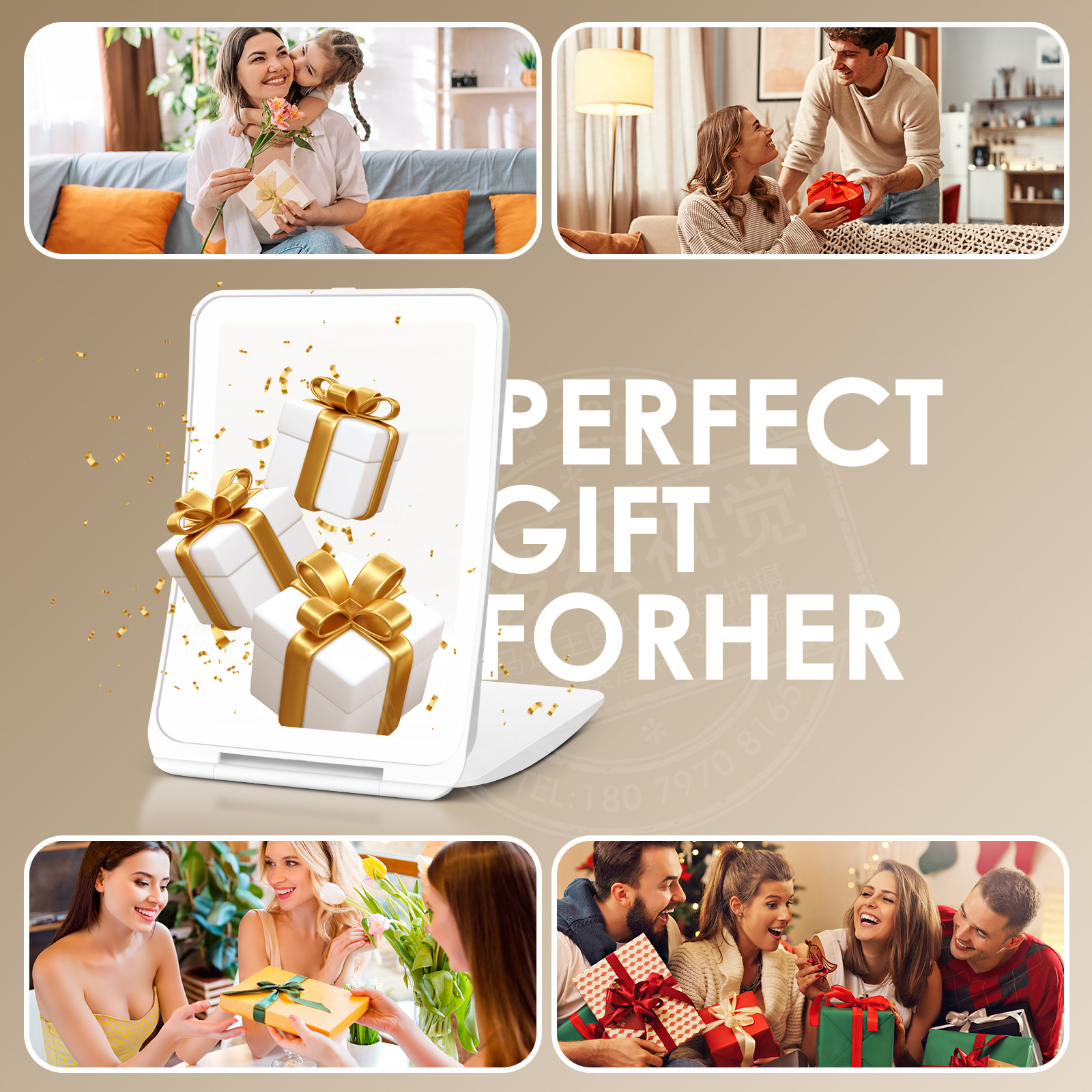 亚马逊化妆镜产品图片拍摄亚马逊主图A+设计_广州万物文化-站酷ZCOOL