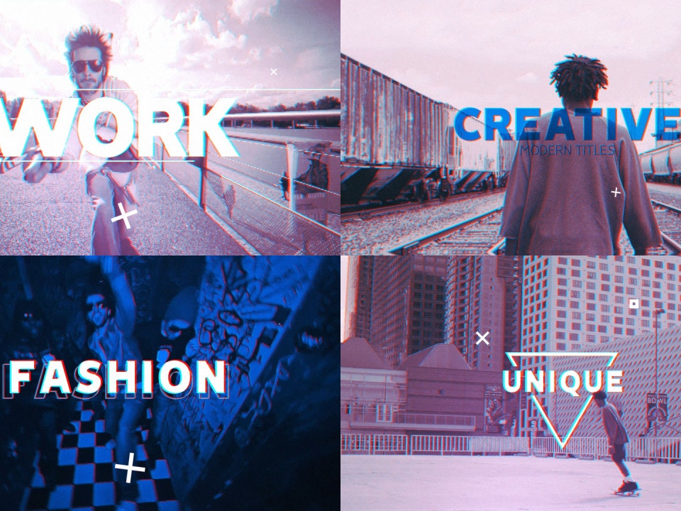 PR模板|高级设计抽象快闪故障动态过渡标题LOGO演绎_猿文件网官方账号-站酷ZCOOL