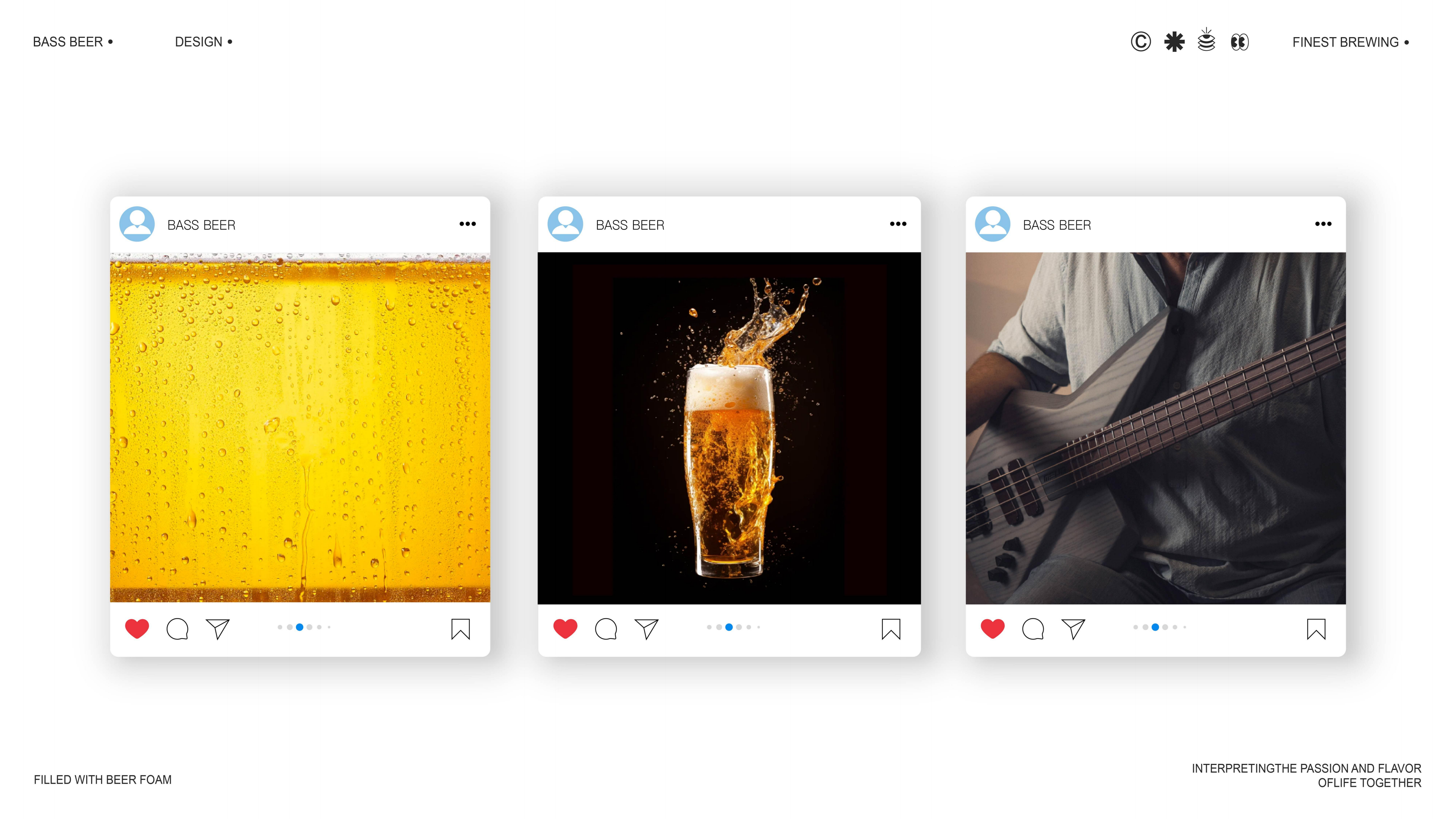 优秀学员作品：BASS BEER|美式啤酒品牌设计提案_逐浪派对-站酷ZCOOL