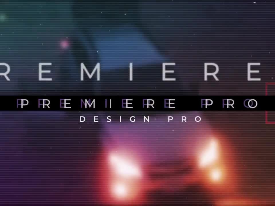 PR模板|高级时尚酷炫设计文本动画标题介绍城市_猿文件网官方账号-站酷ZCOOL