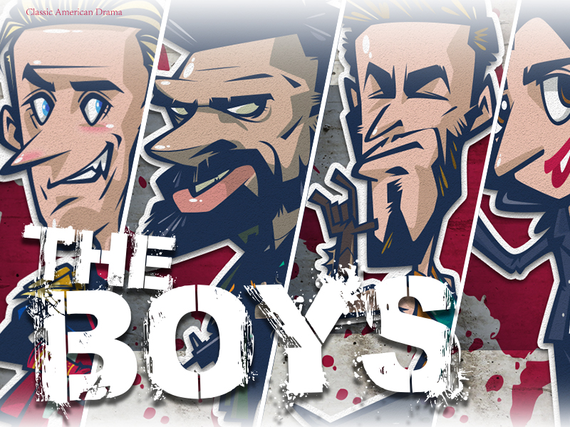 《黑袍纠察队THE BOYS》部分角色随笔_IMJACKYLEE-站酷ZCOOL