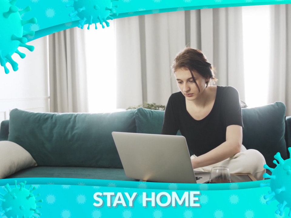 PR模板|简约动态病毒防预意识动画标题LOGO演绎_猿文件网官方账号-站酷ZCOOL