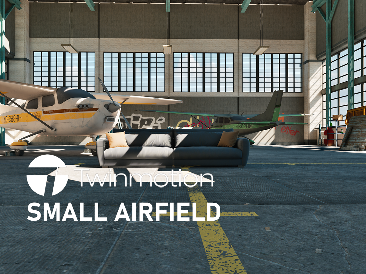 【Twinmotion】Small airfield_White_Guys-站酷ZCOOL