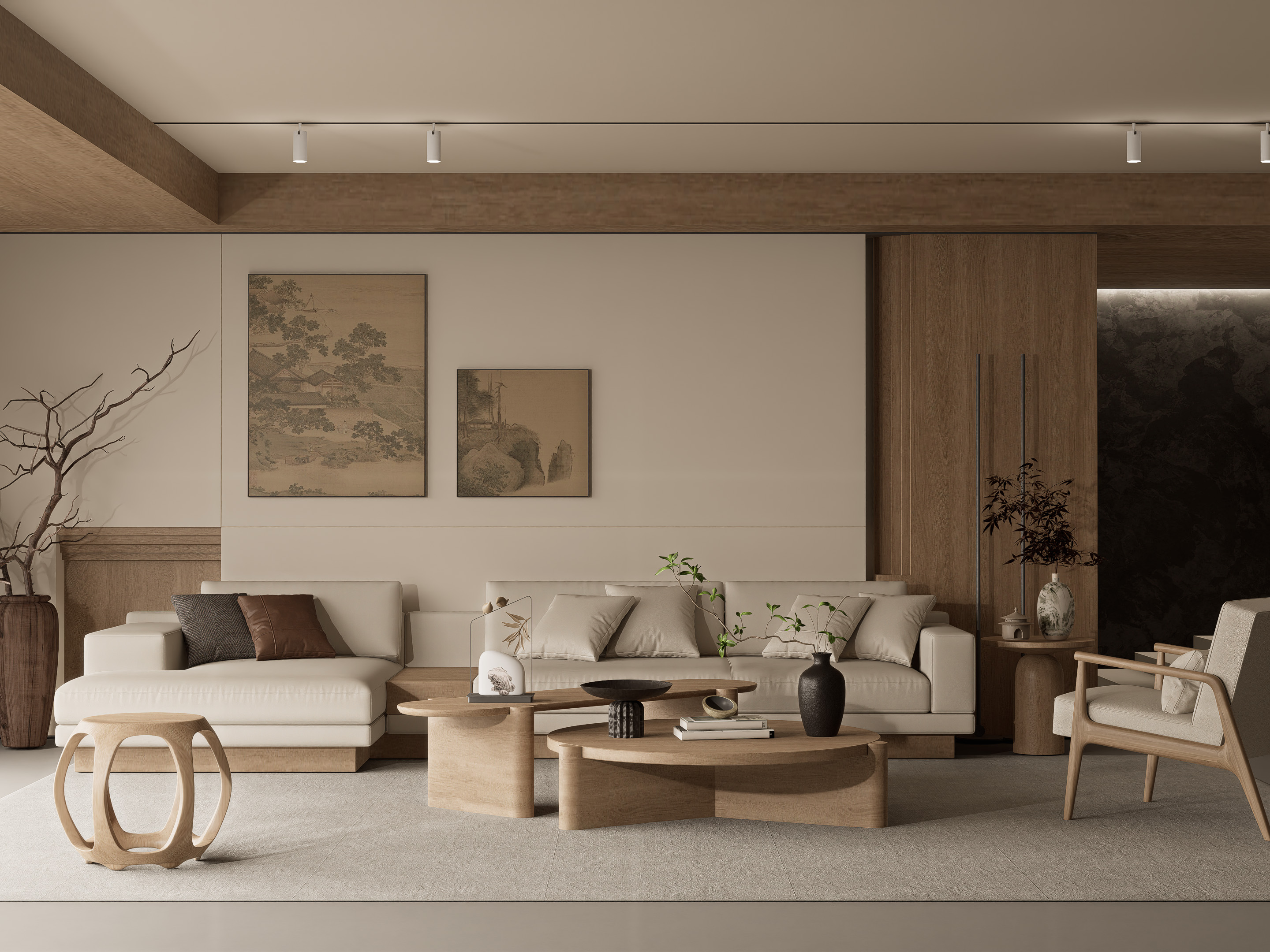 室内设计效果图方案设计_觅宇设计-站酷ZCOOL