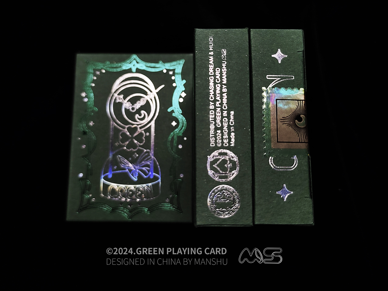 扑克牌绿GREEN_MANSHU漫舒-站酷ZCOOL