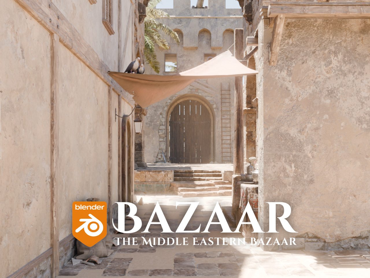 【中东集市Bazaar | Blender】_ZBolun-站酷ZCOOL