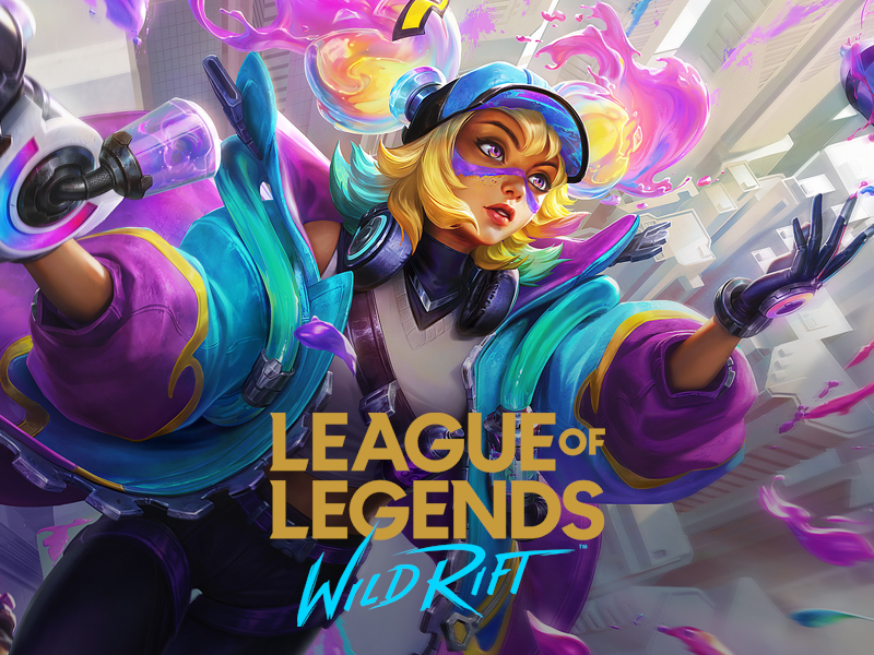 League of Legends：Wild Rift-Chromacrash Zeri_Tswck-站酷ZCOOL