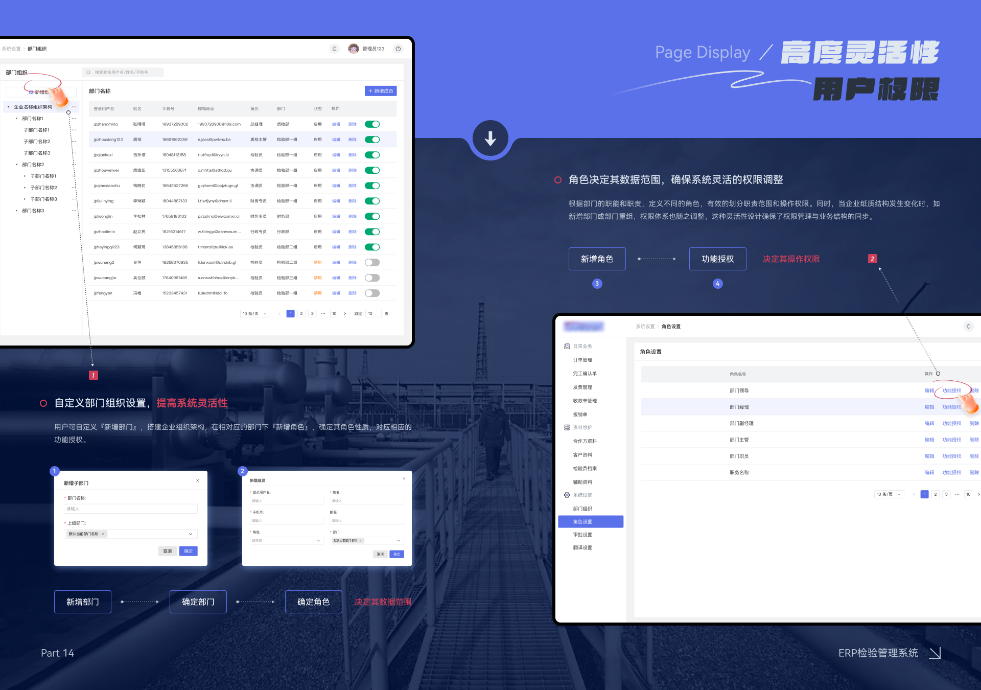 B端设计 | 企业ERP管理系统_不要熬夜zz-站酷ZCOOL