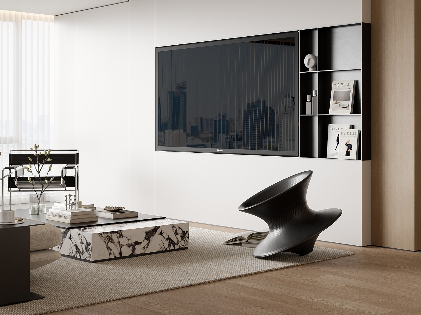 Vike表现新作|极简原木家_william威哥-站酷ZCOOL