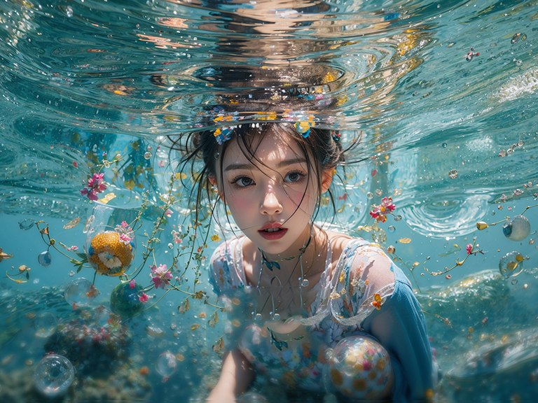 水下光影_数字生命派-站酷ZCOOL