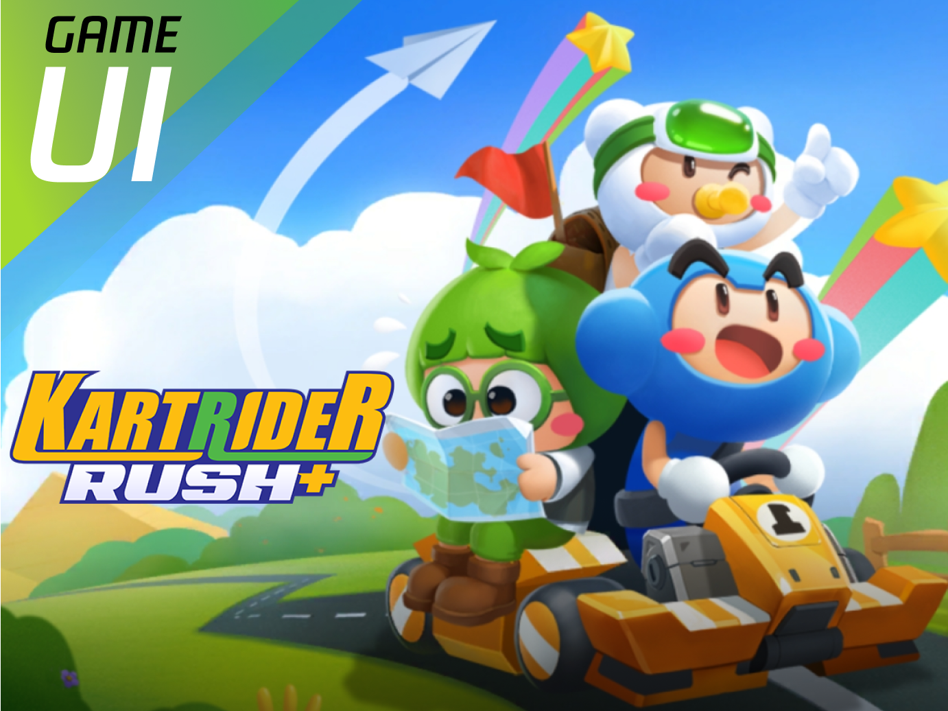 跑跑卡丁车（kartrider rush+）UI2.0_JIUXJIU-站酷ZCOOL