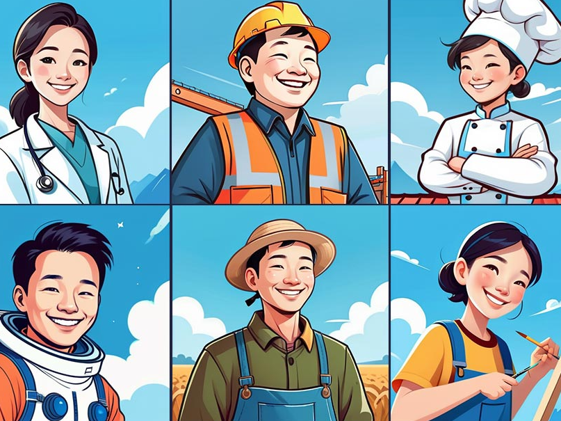 最美劳动者-Stable Diffusion_cocodan-站酷ZCOOL