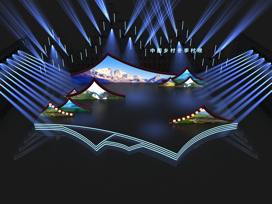 乡村舞美_zsykping-站酷ZCOOL