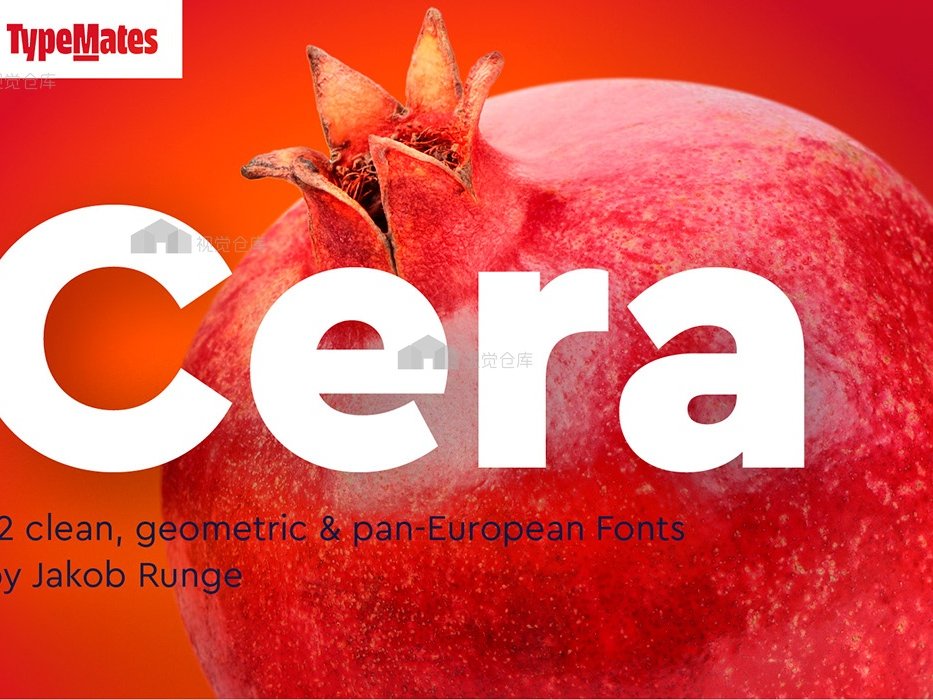 视觉仓库——设计师必看！Cera系列字体带你玩转几何_心中的视觉-站酷ZCOOL