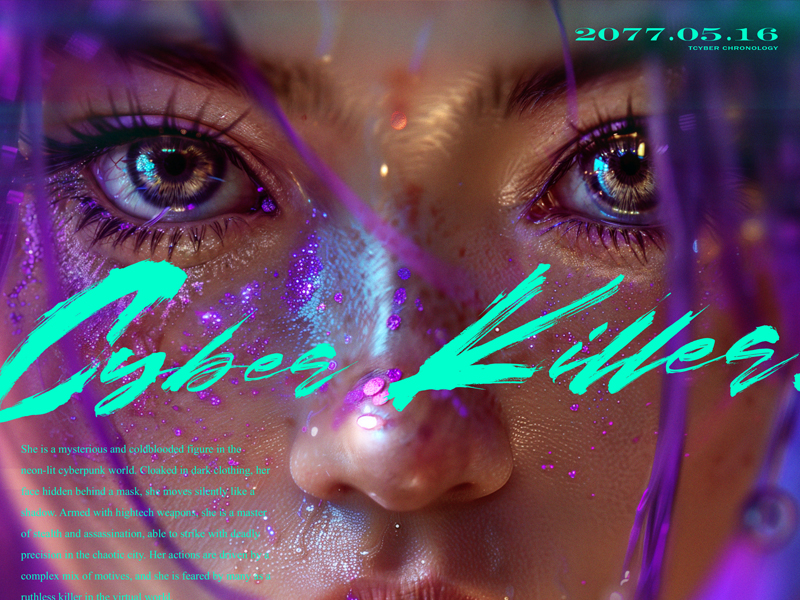 cyber killer—one_HUGO丨DESIGN-站酷ZCOOL