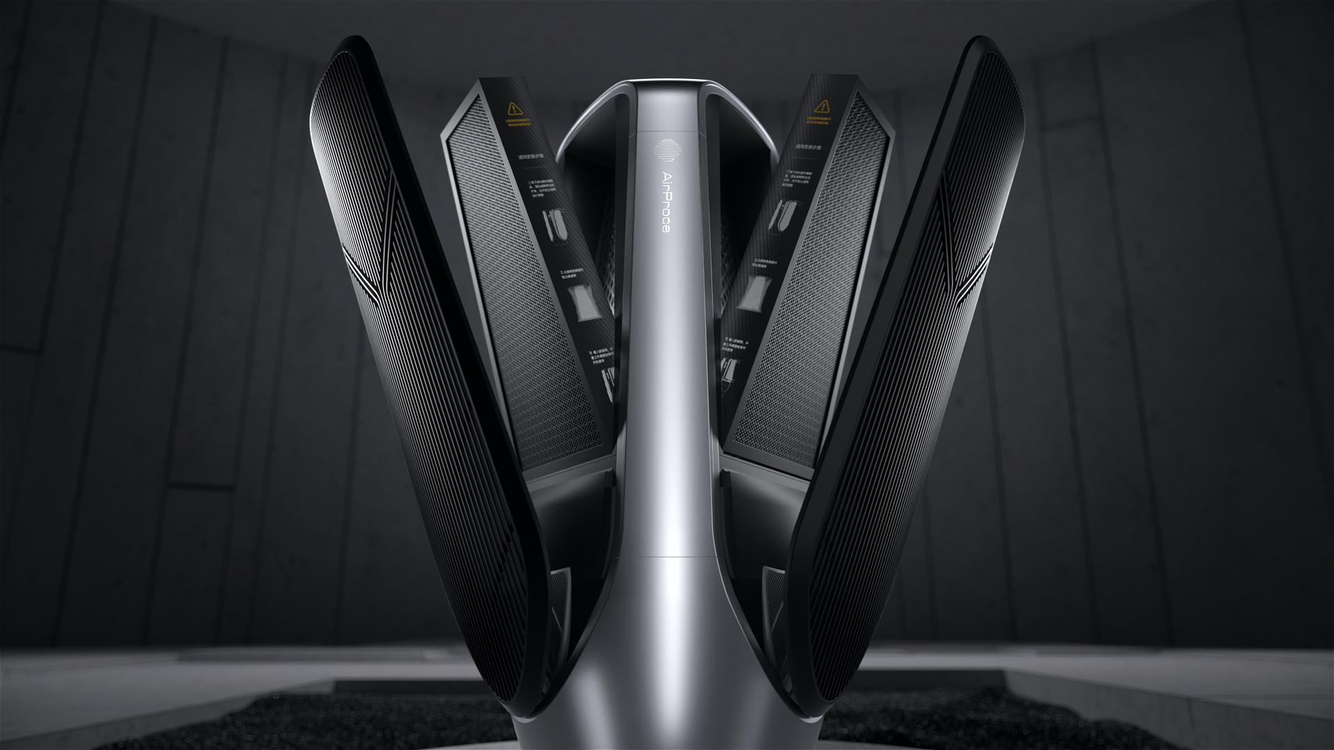 AirProce S9 空气净化器 | 三维产品动画宣传片_三维猫不急-站酷ZCOOL