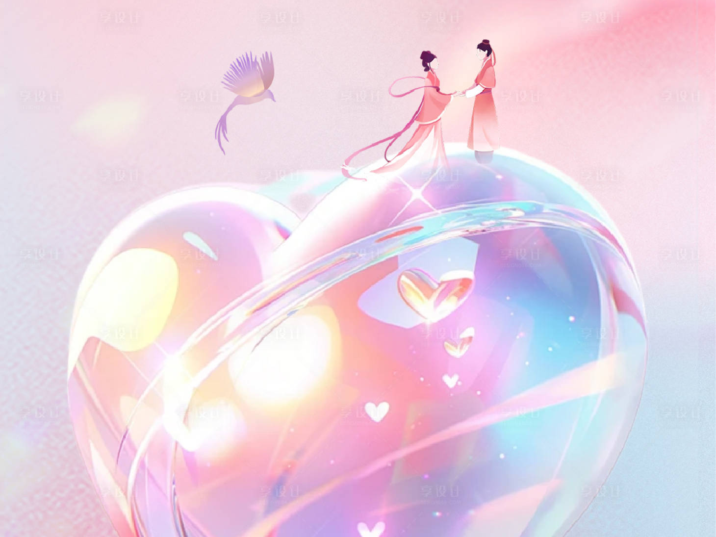 七夕节海报_Z560377876-站酷ZCOOL