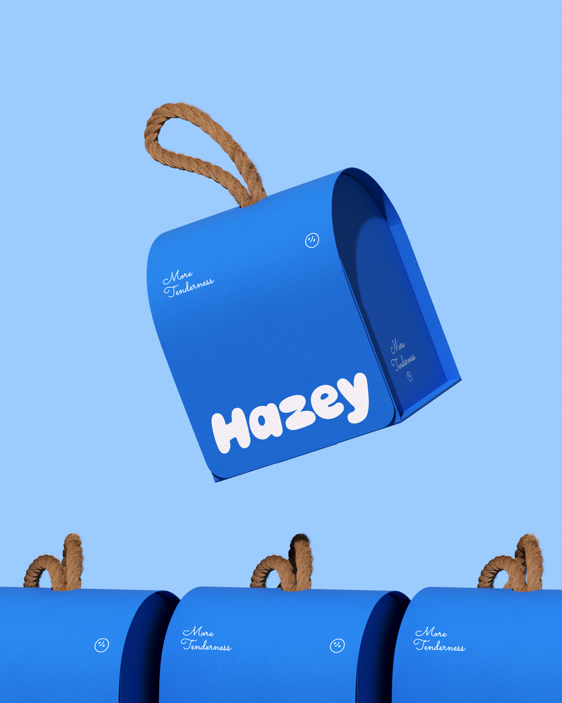 【Hazey】暖愈家居服品牌设计/vi/包装/插画/IP_BUFF品牌设计-站酷ZCOOL