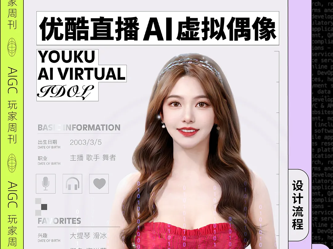 草坪档案｜优酷虚拟人YUMI的偶像之路_人工草坪AIDESIGN-站酷ZCOOL