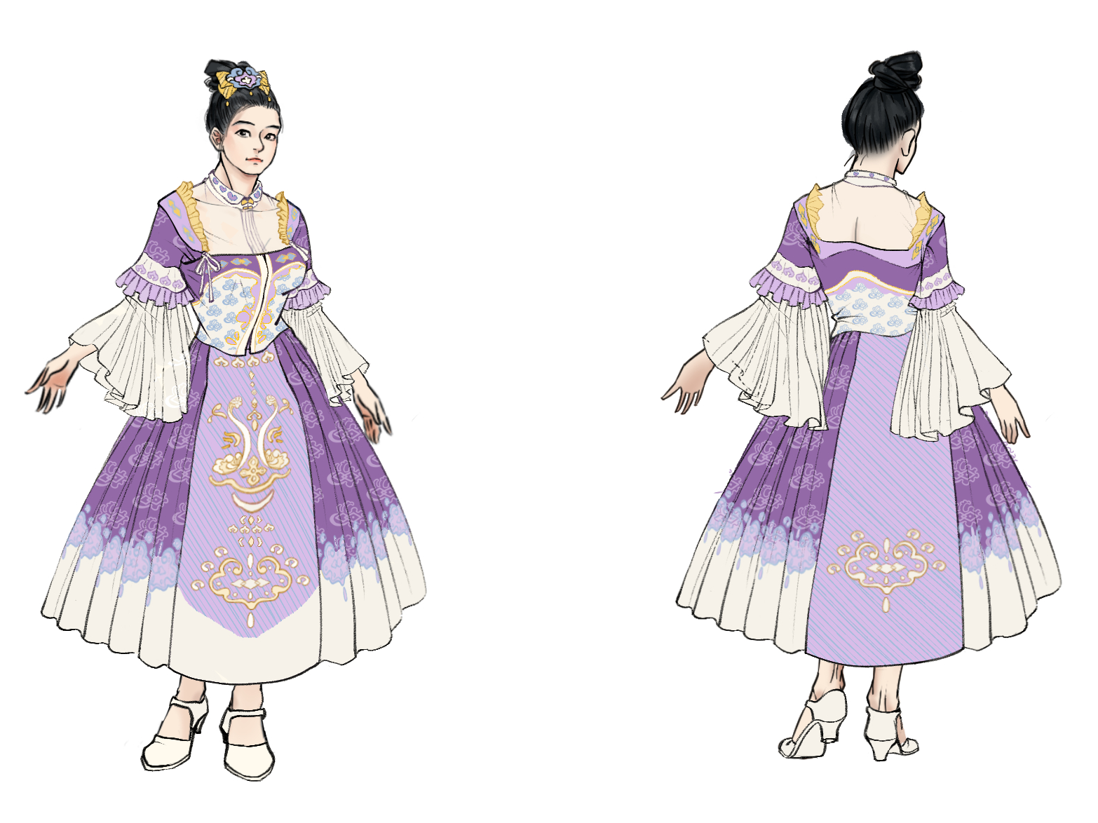 国潮在行动汉元素时装设计_箭猪-站酷ZCOOL