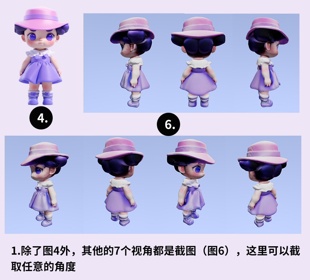 用一张正面图，眼神8个 角度做ip_sea娜娜-站酷ZCOOL