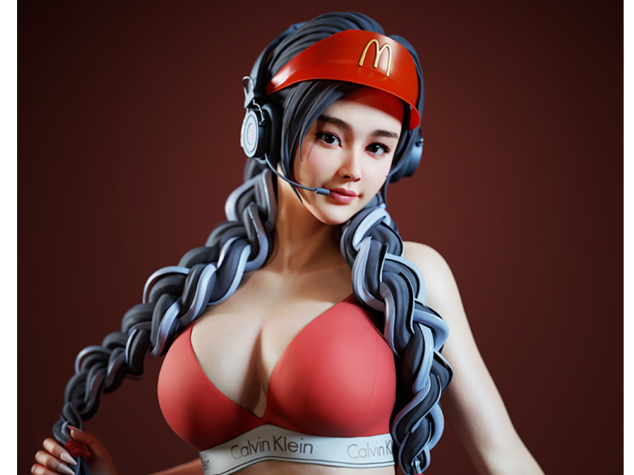 McDonald Gril_Jeffrey85-站酷ZCOOL