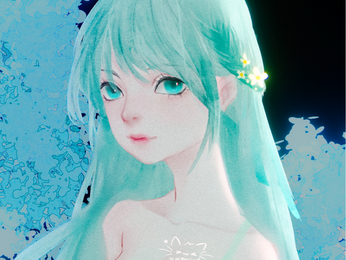 摸个鱼_祈越歌Niamh-站酷ZCOOL