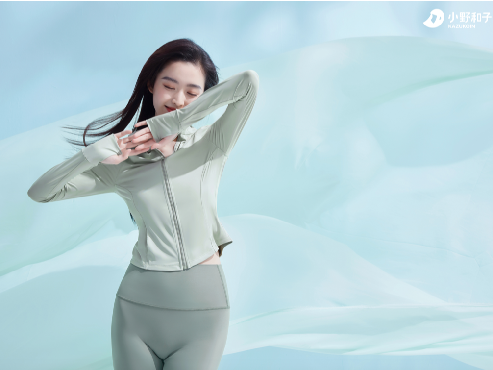 清凉感防晒衣形象｜小野和子_TMOST德莫斯-站酷ZCOOL