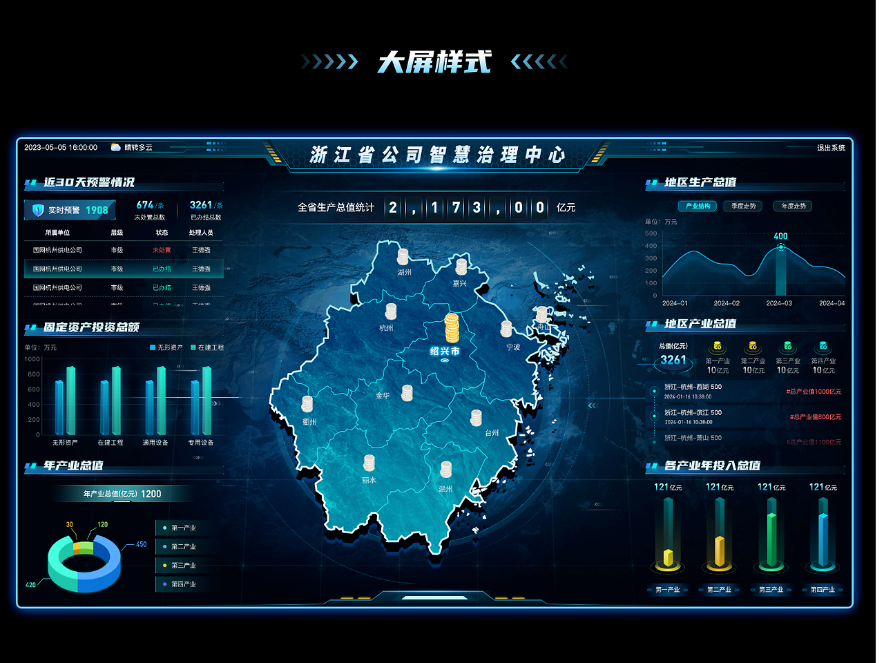 智慧治理中心_JW_Yang-站酷ZCOOL