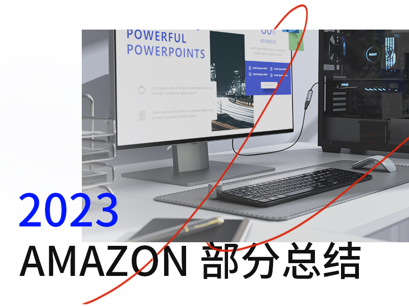 AMAZON 2023 3C类数据线 一份迟到的年总结_小松鼠爱我-站酷ZCOOL