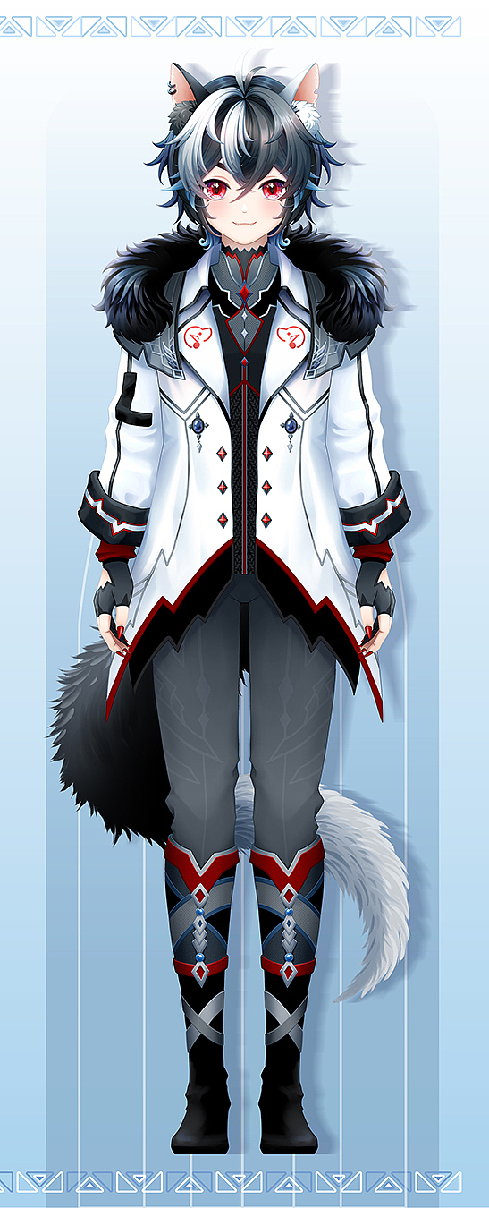 原神OC自设-Live2d 分层皮套稿_稻鲤Doli-站酷ZCOOL