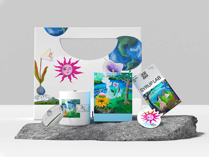 SYRUP LAB丨包装设计丨香薰包装设计_倩仔呀-站酷ZCOOL