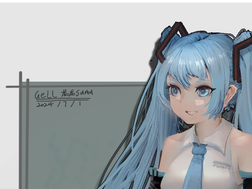 初音未来_龙龙sama-站酷ZCOOL