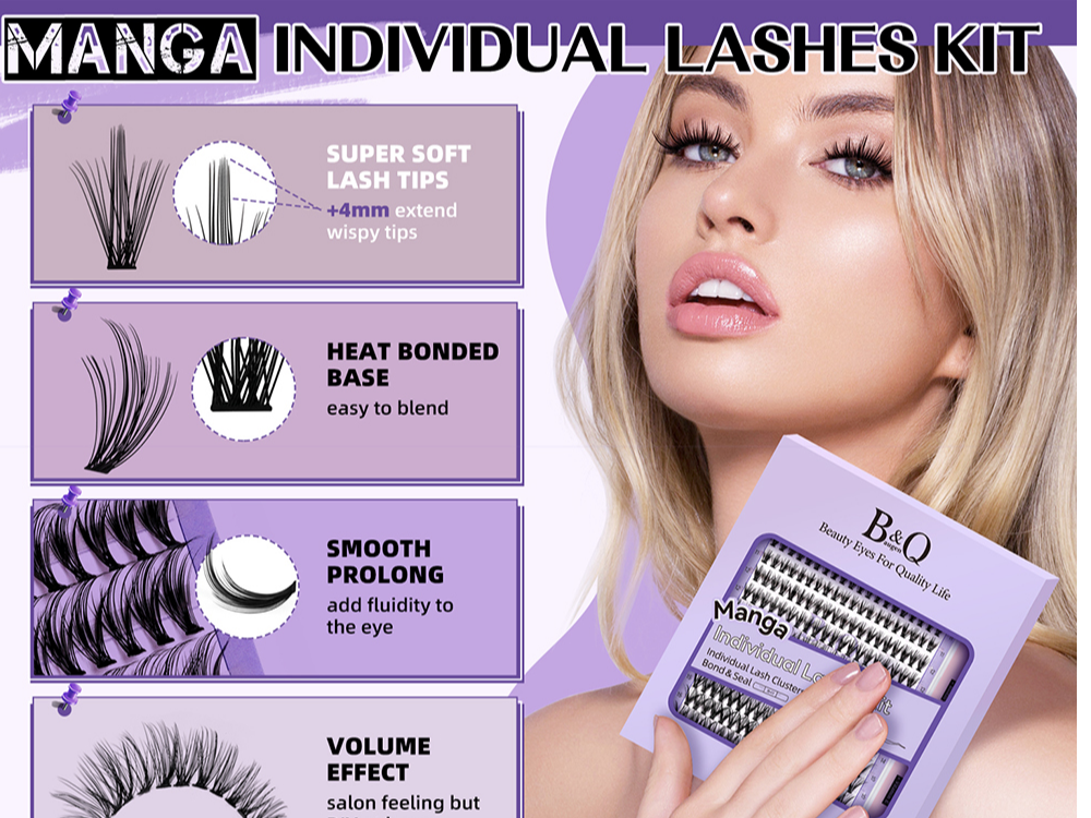 MANGA INDIVIDUAL LASHES KIT_紫灵儿-站酷ZCOOL