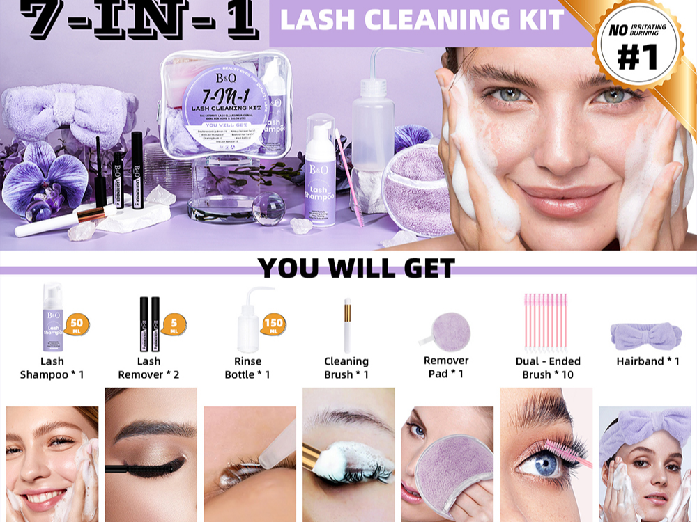 LASH CLEANING KIT_紫灵儿-站酷ZCOOL