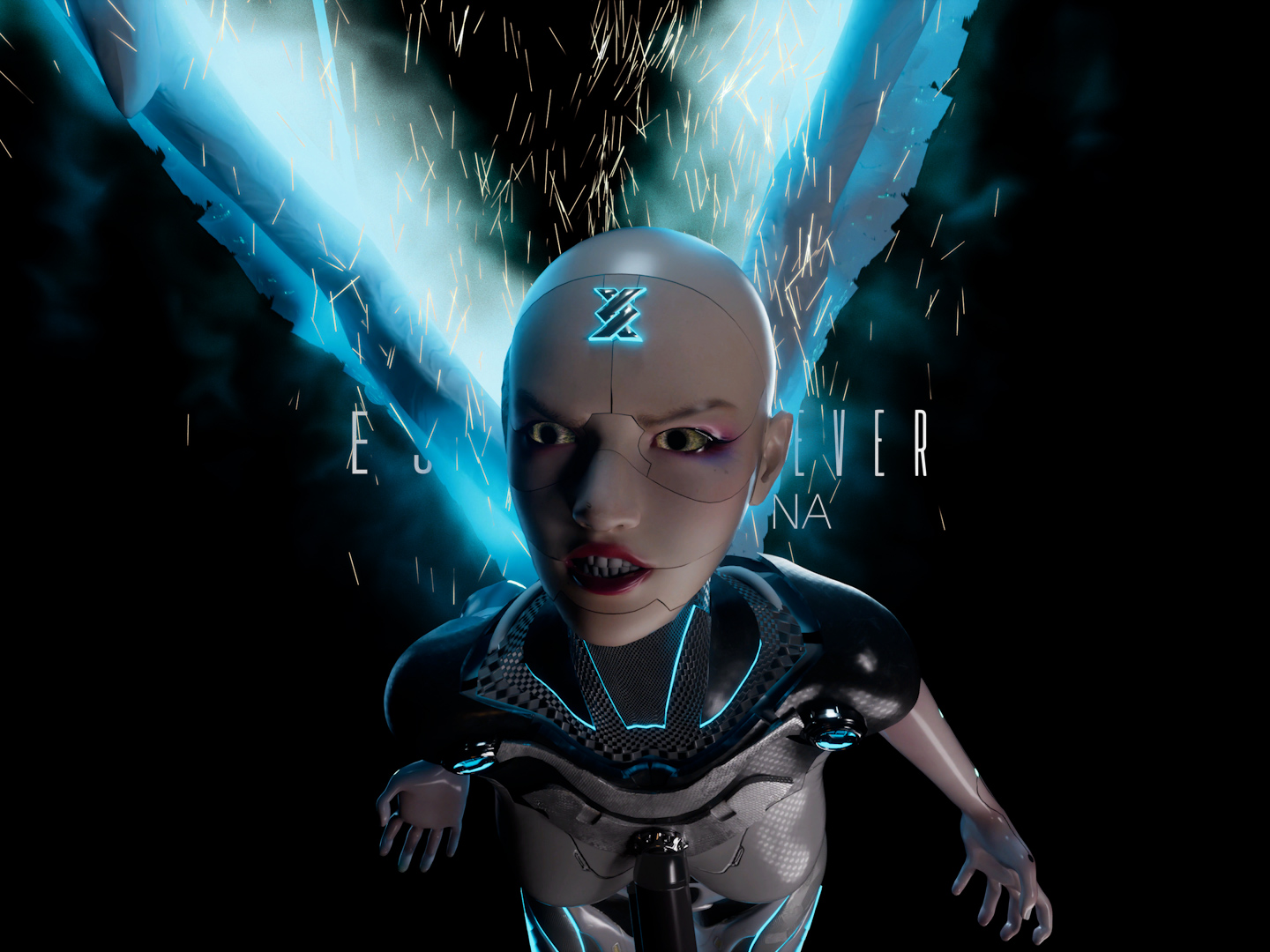 临摹 Anyma,Chris Avantgarde - Simulation_LEON_熊-站酷ZCOOL