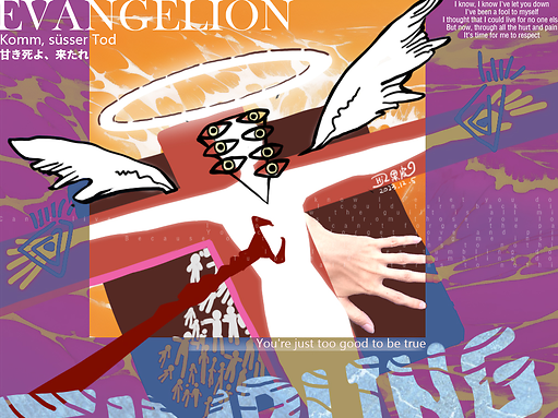 EVA 完结的世界_Hjz果皮-站酷ZCOOL