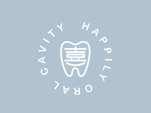HAPPILY欢喜口腔｜品牌设计｜标志｜vi延展_DEEPGAZE深度凝视-站酷ZCOOL