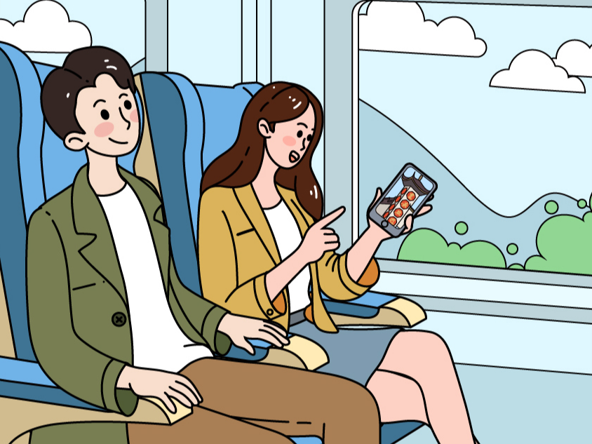 平面插图-旅行_梅酱520-站酷ZCOOL