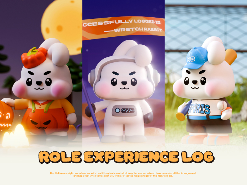 瑞贝丨嘟嘟兔系列主题IP设计_Neil籽杉-站酷ZCOOL