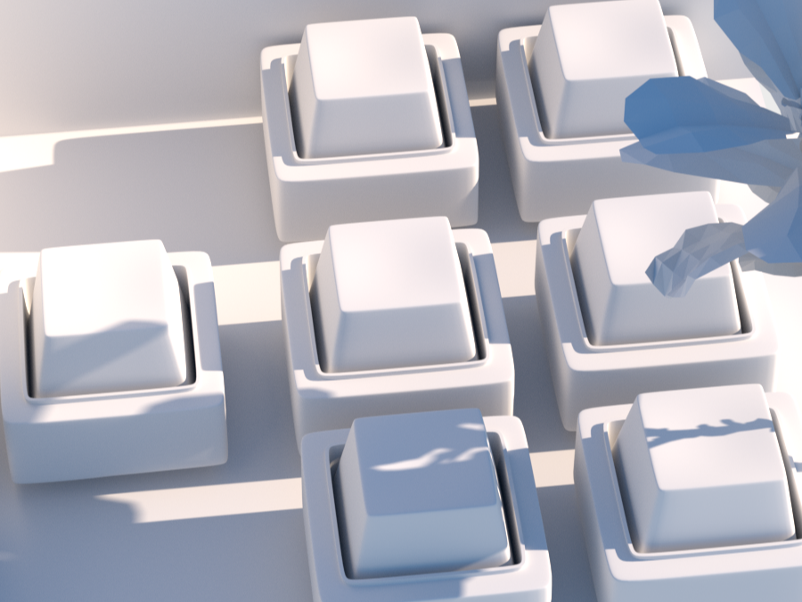 白模渲染（黑白光影）_Three三三-站酷ZCOOL