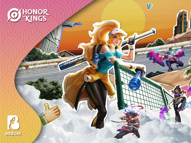 HONOR of KINGS 花木兰探班王者荣耀国际服 第三期_比奇绘影工作室-站酷ZCOOL