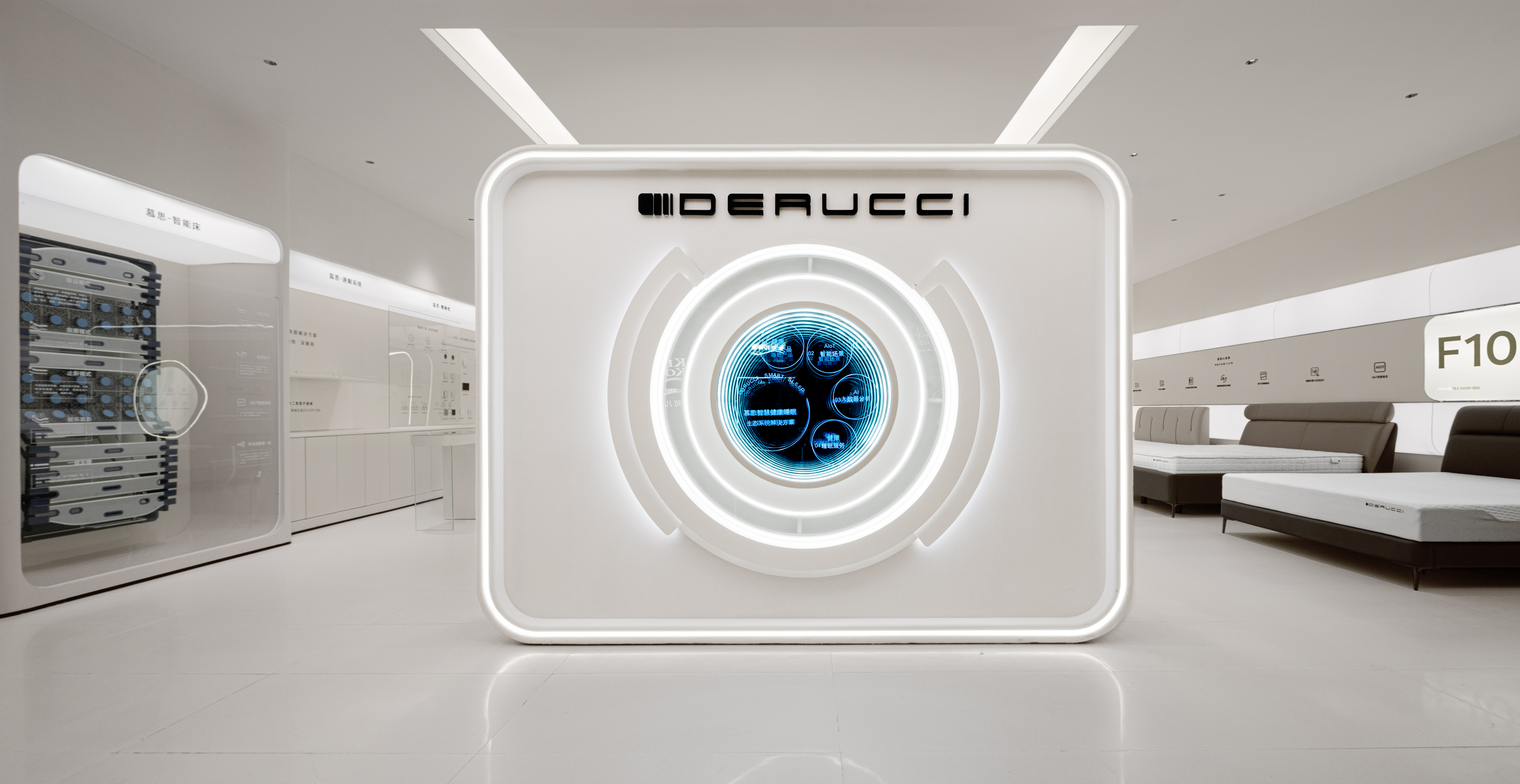 慕思DeRUCCI AI床垫零售终端2.0 | 门店设计 | 店面_FORMS方世设计-站酷ZCOOL